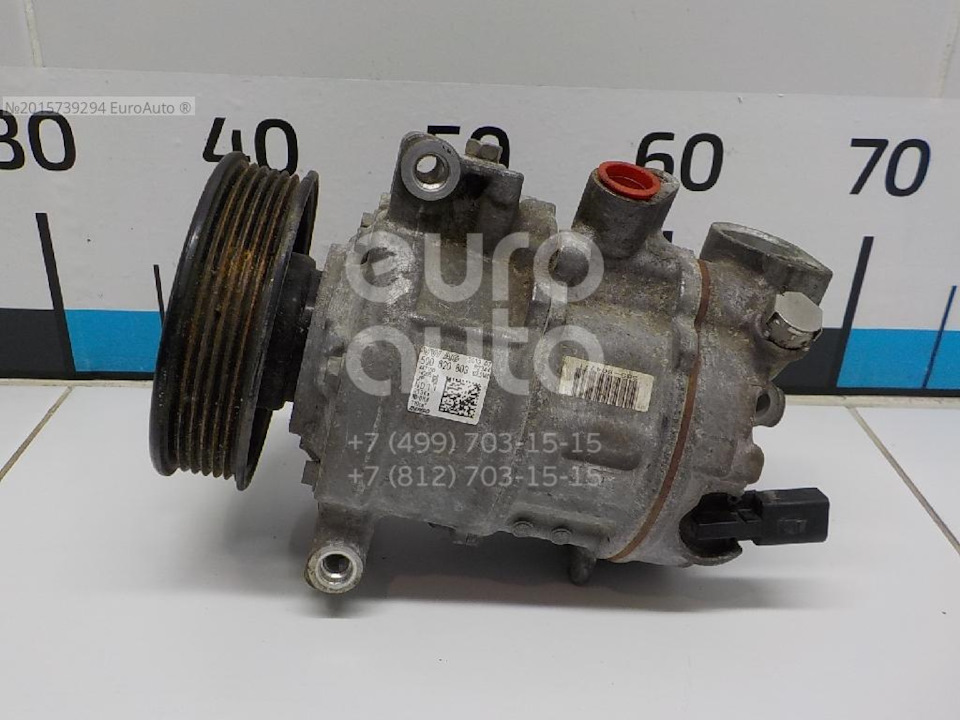 5Q0820803J Компрессор климатиче VAG | Запчасти на DRIVE2