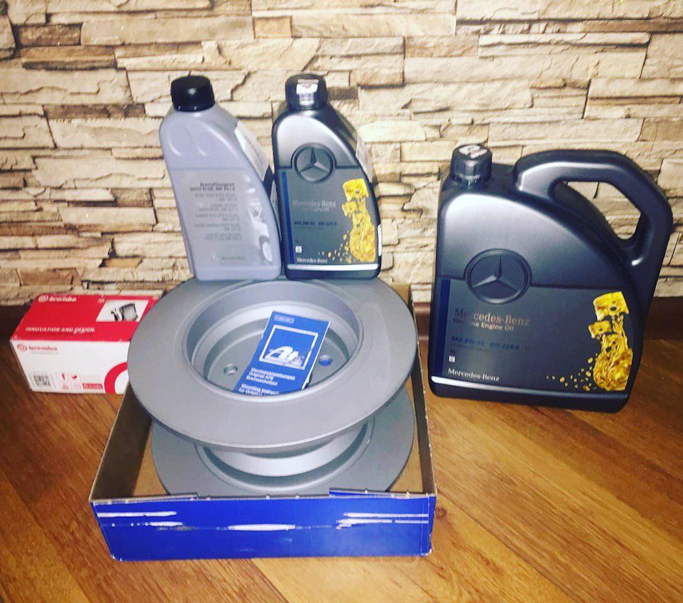 10. Замена задних тормозных дисков, колодок — Mercedes-Benz E-Class ...