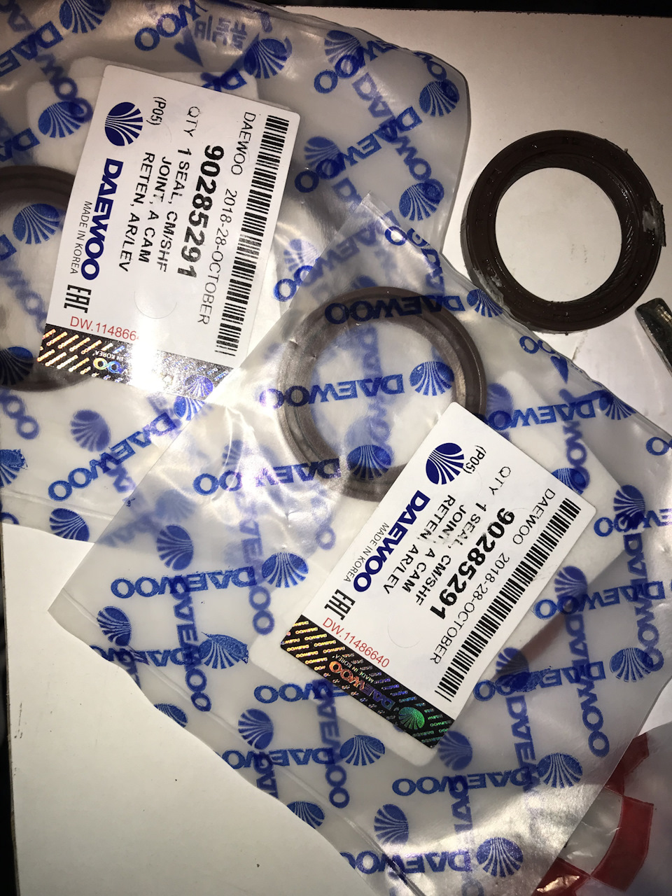 90285291 Уплотнительное кольцо распредвала GM | Запчасти на DRIVE2