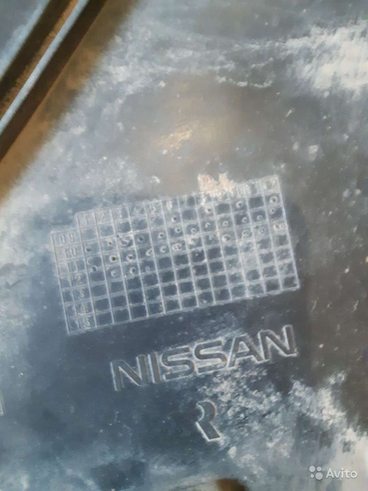 75892BR00A ПЫЛЬНИК ПЛАСТИК ПОД БАМПЕР QASHQAI 10- NISSAN INFINITI ...
