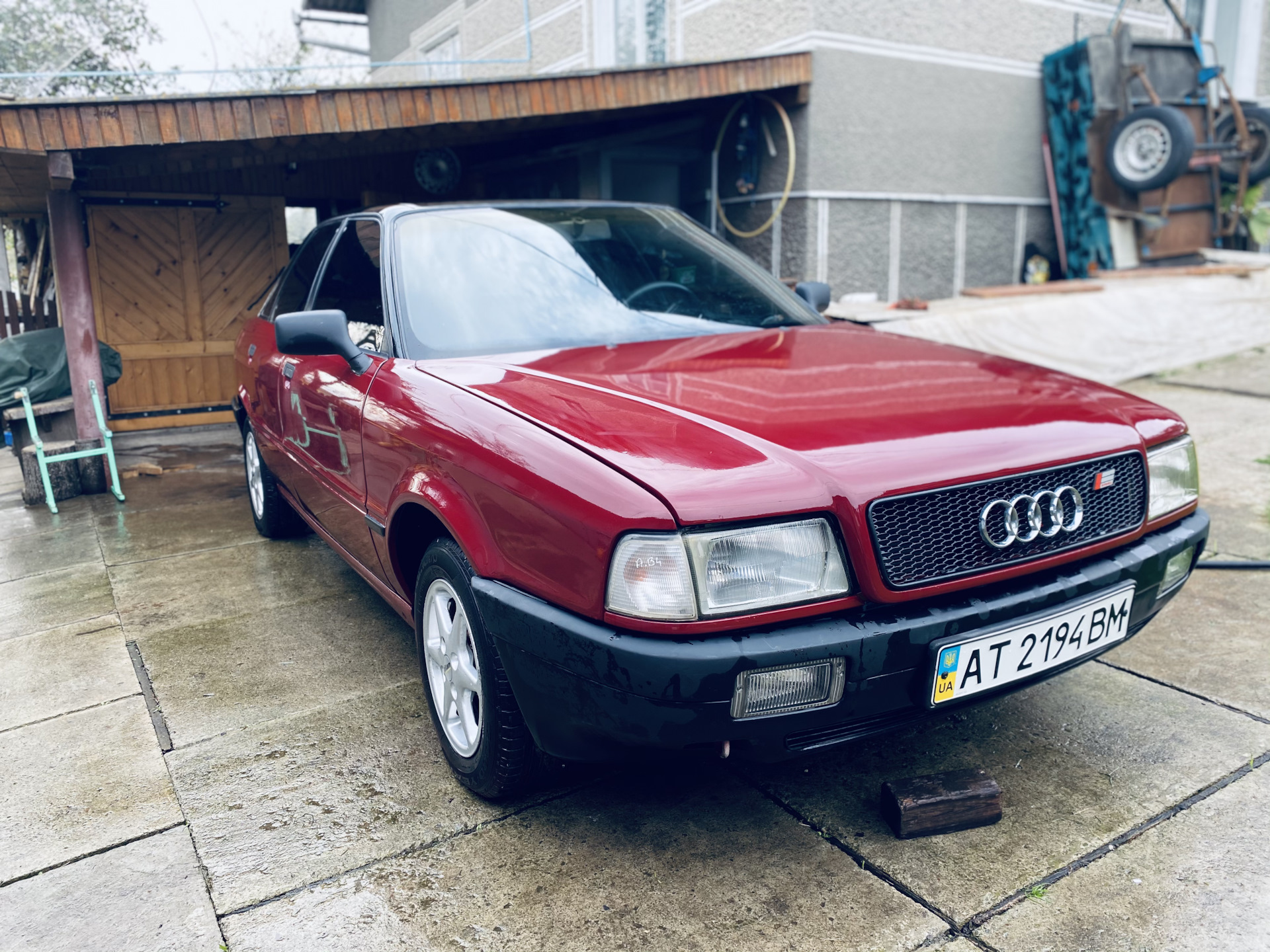 Почётное звание ДОЛГОСТРОЙ, но оно того стоит. — Audi 80 (B3), 1,8 л, 1987 года | другое | DRIVE2