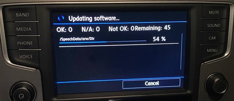 Конвертация американского MIB2 STD вариант 17258 в европейца без обращения к "проффесионалам ...