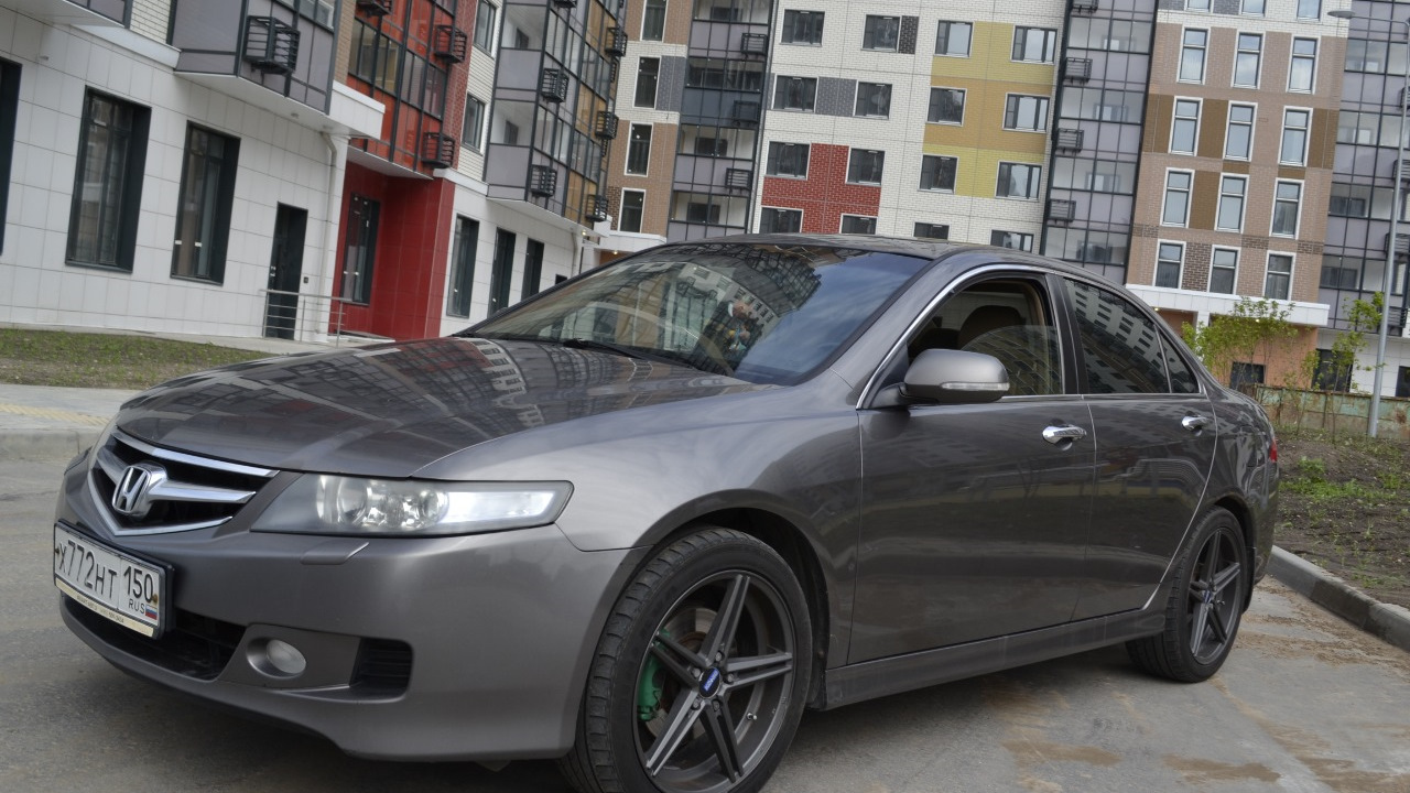 Honda Accord (7G) 2.4 бензиновый 2007 | 2.4 EXE Carbon Bronze на DRIVE2