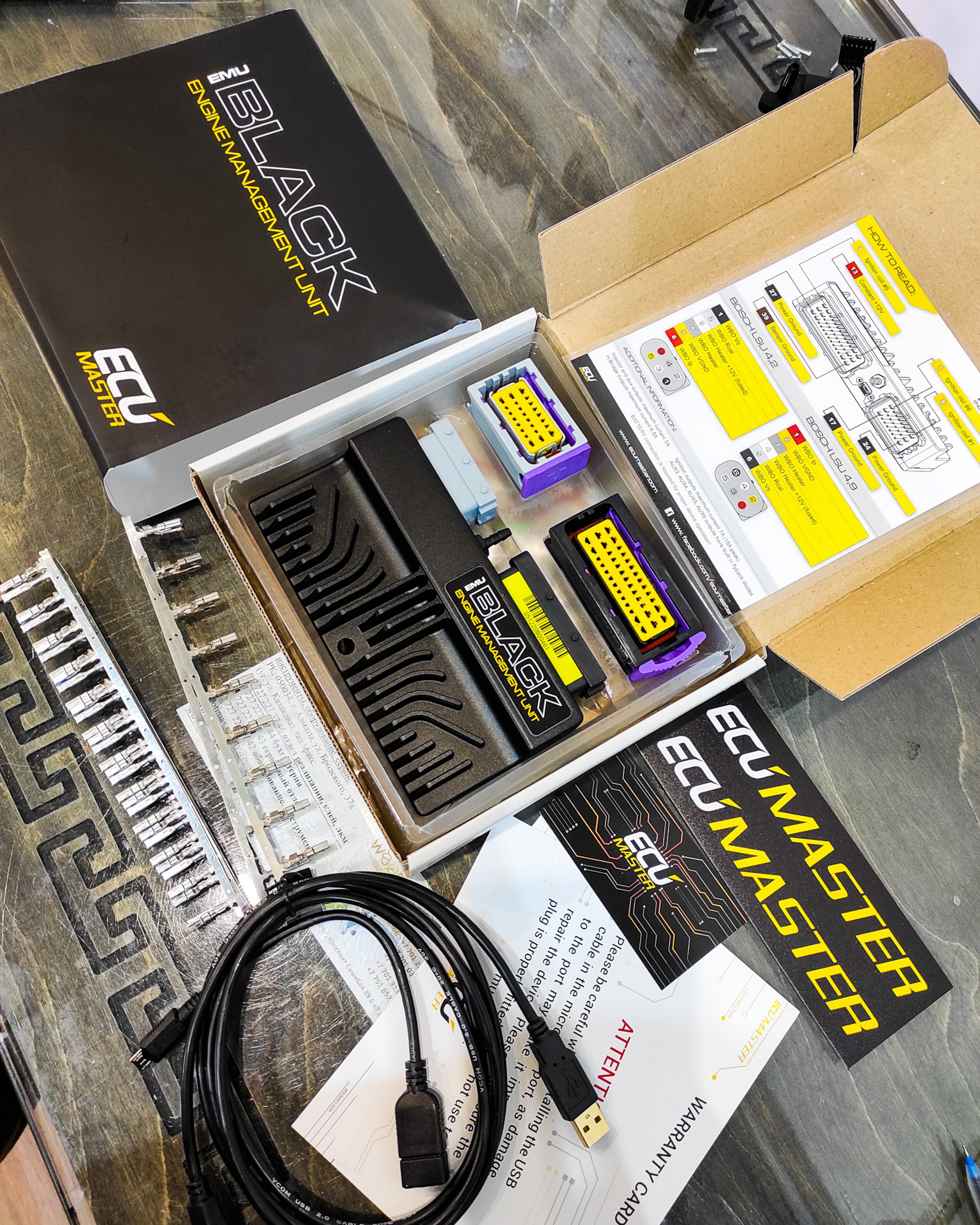 Мозг двигателя ECU master black — BMW 7 series (E32), 3 л, 1987 года ...