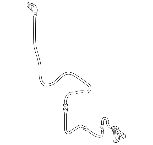 A2219057400 Датчик скорости вращения колеса. Mercedes | Запчасти на DRIVE2