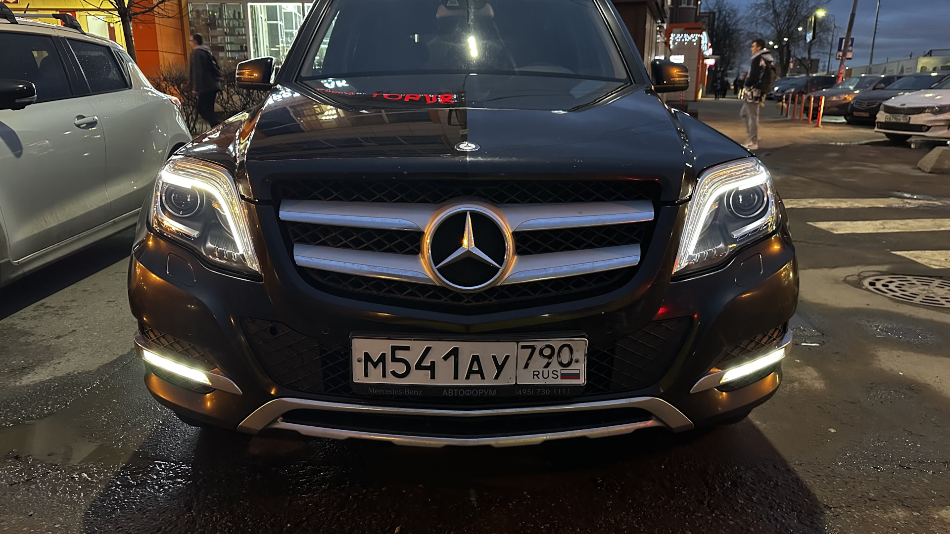 Да будет свет! — Mercedes-Benz GLK-Class (X204), 3,5 л, 2012 года | своими руками | DRIVE2