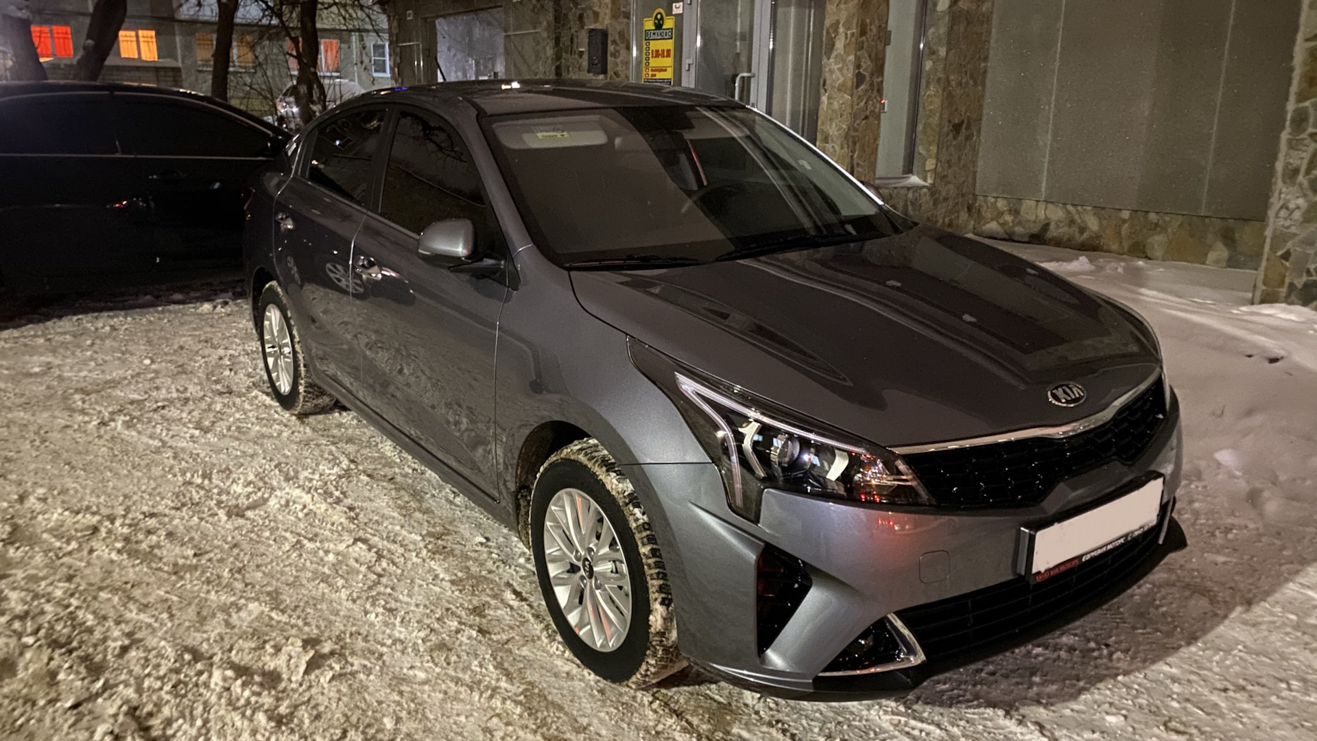 KIA Rio (4G) 1.6 бензиновый 2020 | Prestige Urban Grey на DRIVE2