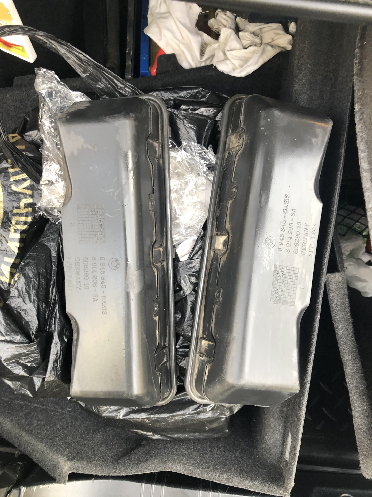 Замена бачка омывателя — BMW 5 series (E60), 3 л, 2008 года | запчасти ...