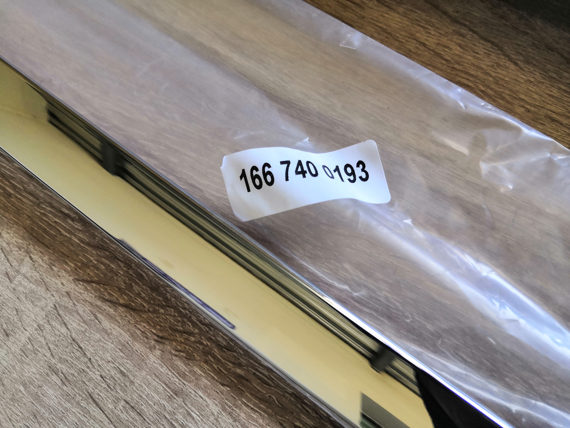 #31 Замена заднего хрома w166 — Mercedes-Benz M-Class (W166), 3,5 л ...