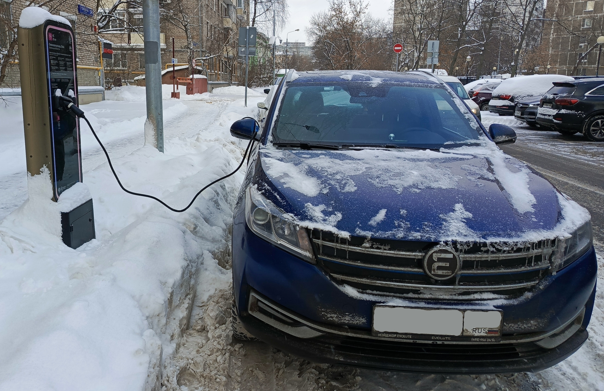 Батареи Evolute i-Joy и минус по Цельсию. — Evolute i-JOY, 2023 года | наблюдение | DRIVE2