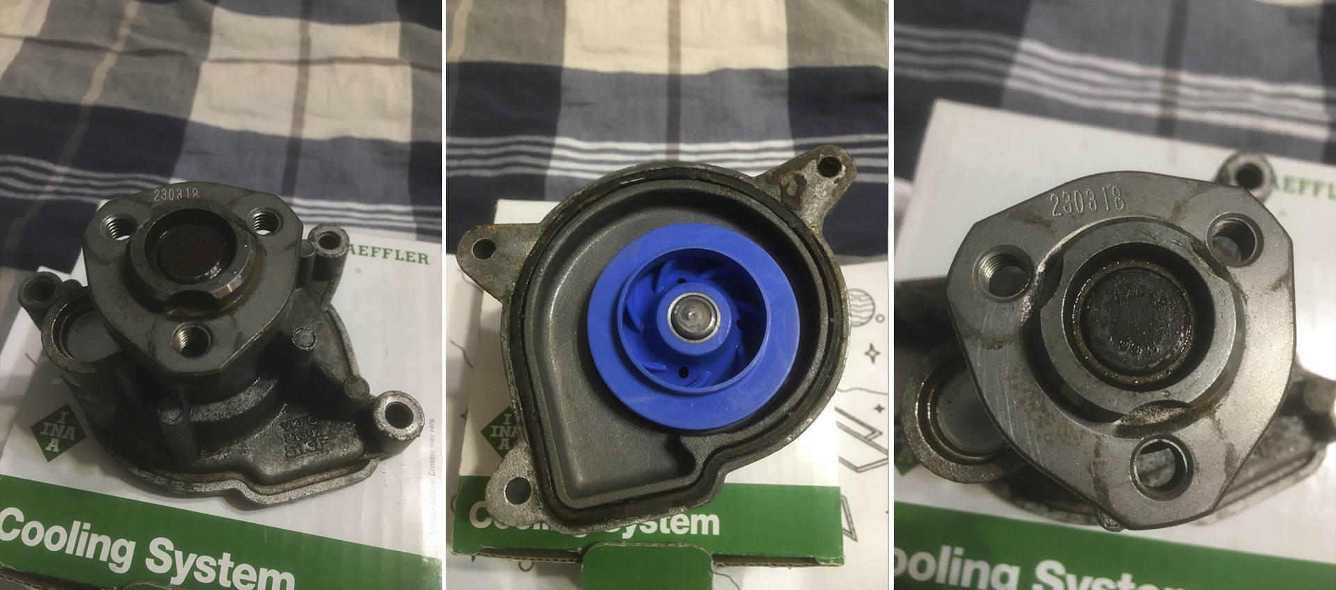 🔧PR-2UB >> 2UC [Part One] // WP, Drivebelt — Volkswagen Jetta VI, 1,4 л ...