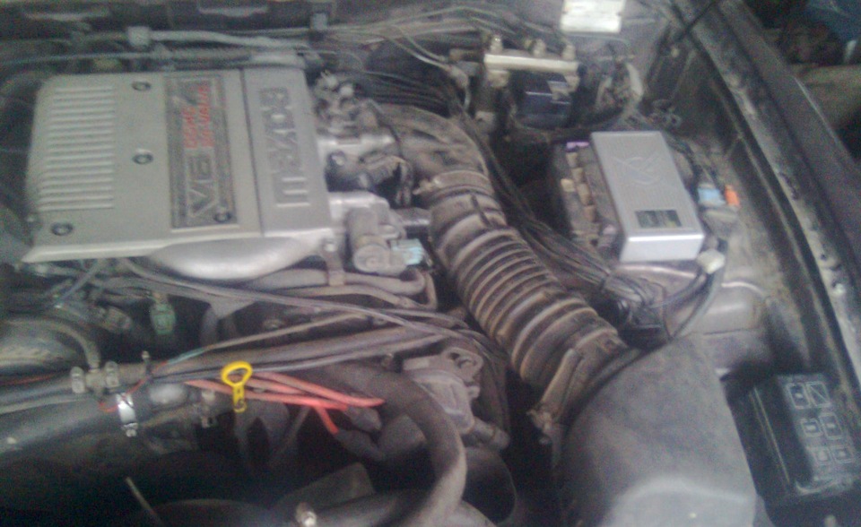 Моторный отсек — Mazda Sentia I, 3 л, 1993 года | наблюдение | DRIVE2