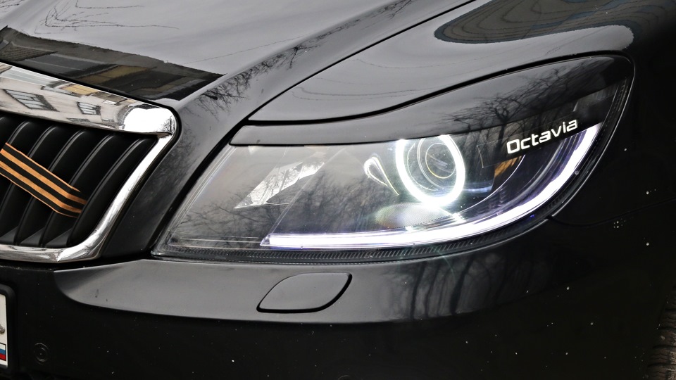 Новые эмблемки на шкоду — Skoda Octavia A5 Mk2, 1,8 л, 2012 года ...