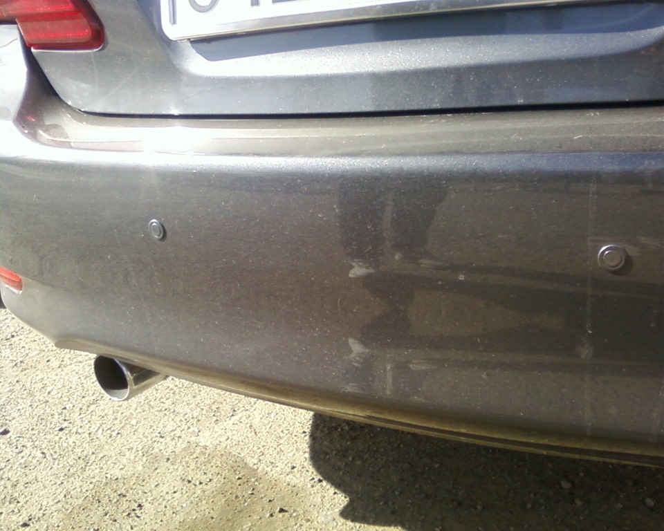 парковочные датчики — Toyota Corolla (140/150), 1,6 л, 2012 года ...