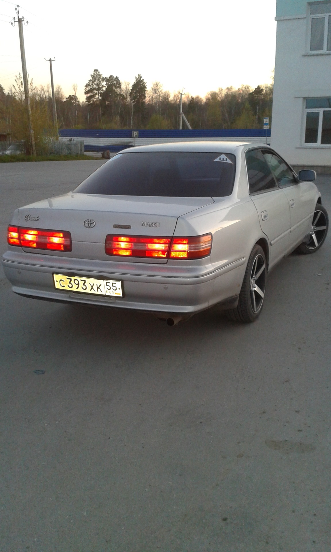 TOYOTA Mark II на дисках VOSSEN CV-3 — Toyota Mark II (100), 2 л, 1997 года | просто так | DRIVE2