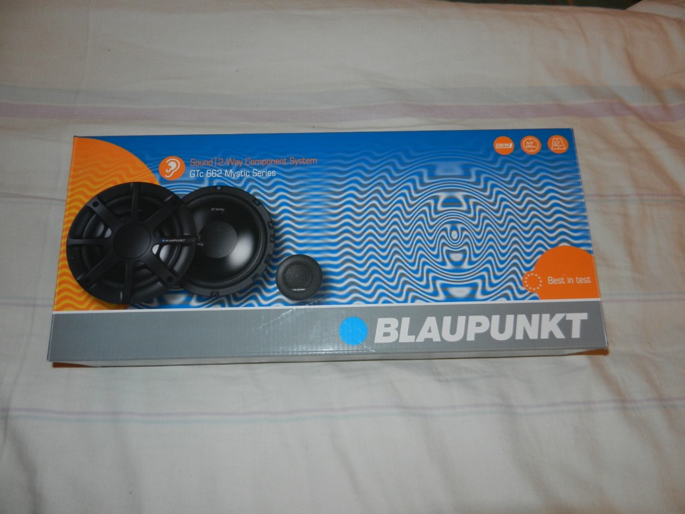 Купил новый фронт) Blaupunkt GTc 662 — Lada 2106, 1,7 л, 1994 года ...