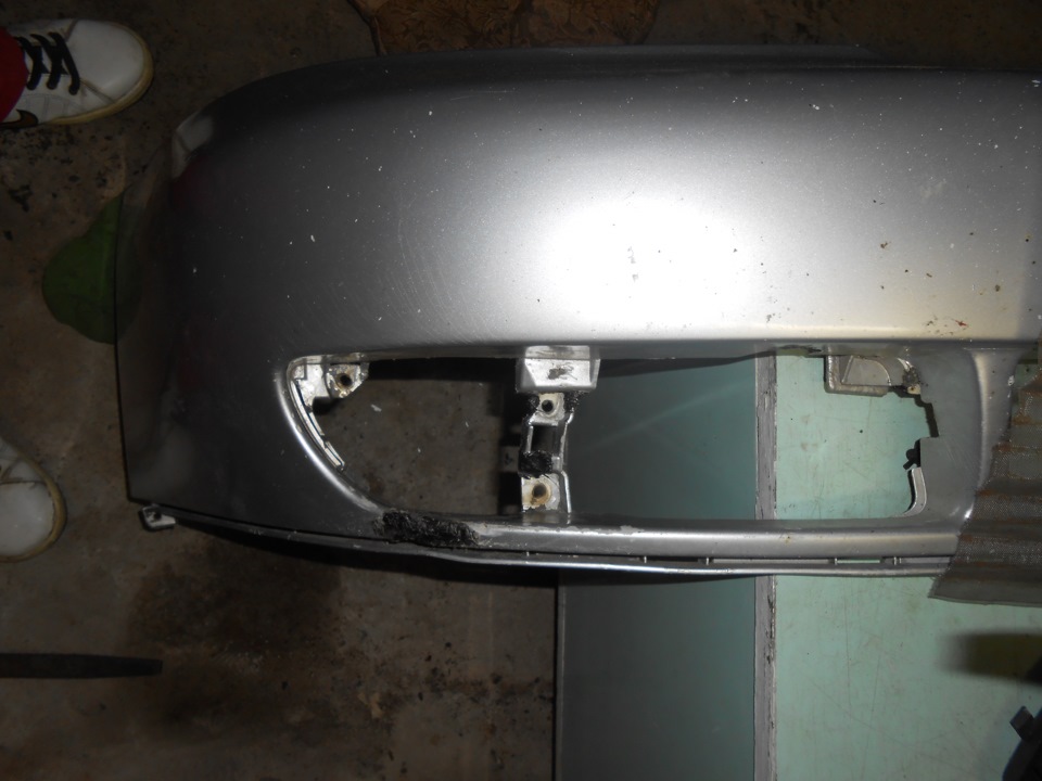 бамперный ремонт=) — Audi A4 (B5), 1,8 л, 2001 года | своими руками ...