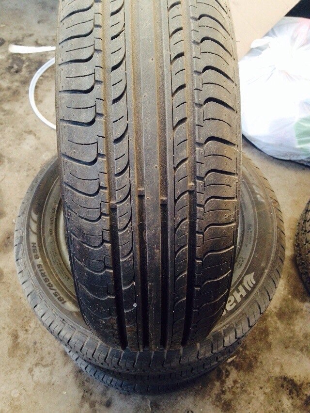 Hankook optimo 185/65 r15 4 шины практические новые) — DRIVE2
