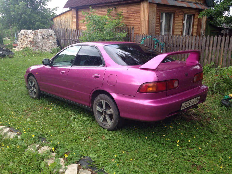 наконец то выходной! — Honda Integra (DB6-DB9), 1,6 л, 1999 года ...