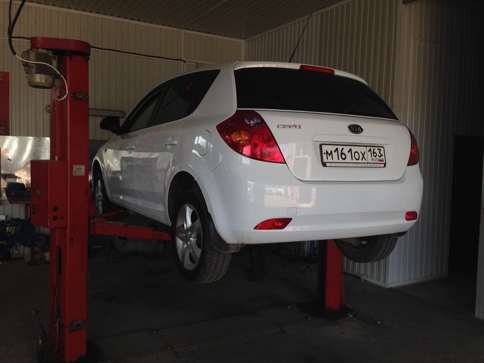 Проблемы с подвеской — KIA Ceed (1G), 1,6 л, 2009 года | визит на сервис | DRIVE2