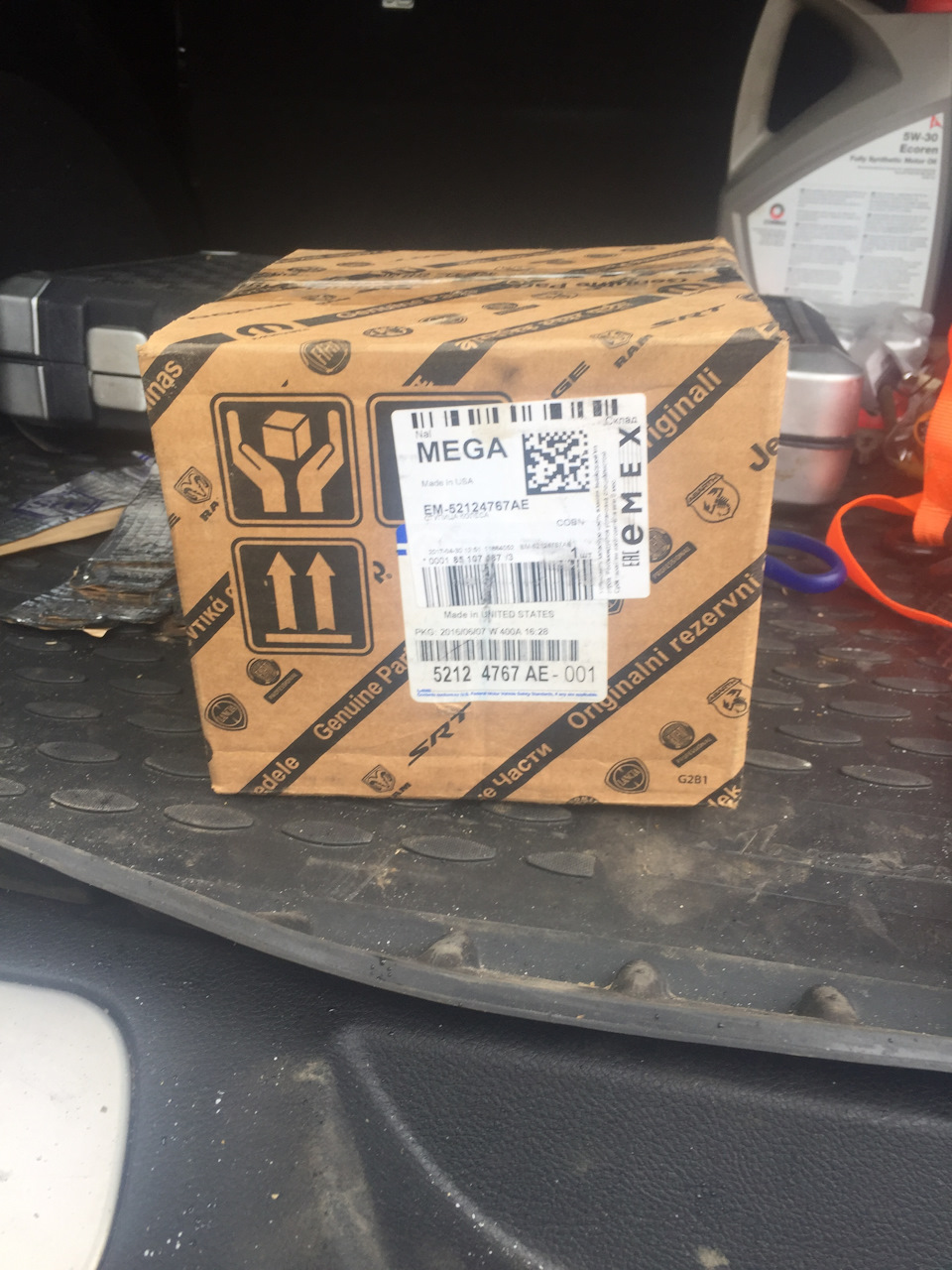 Замена передней ступицы — Jeep Grand Cherokee (WK2), 3 л, 2012 года ...