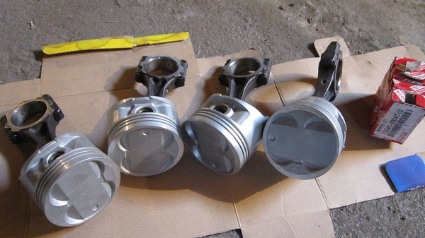 Мотор. Капиталка и доработка напильником. — Toyota Carina (3G), 1,5 л ...