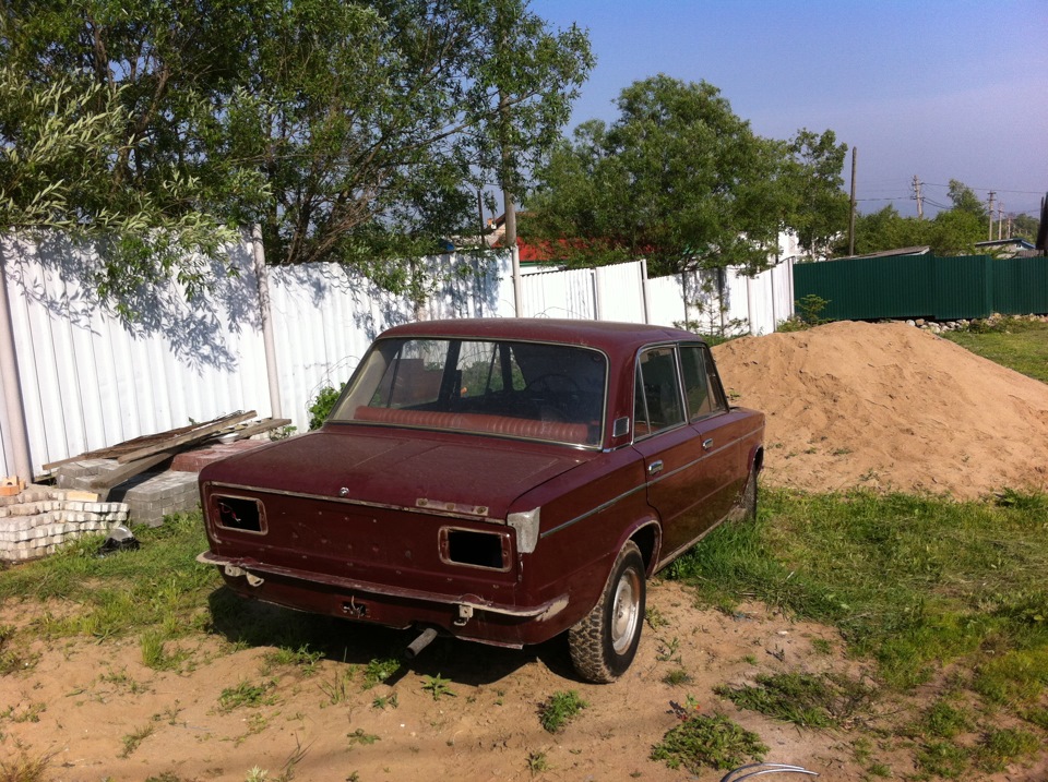 Покраска — LADA 2103, 1,5 л., 1973 года | фотография | DRIVE2