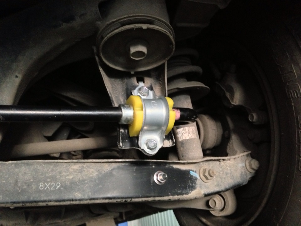 Установил задний стабилизатор от WRX — Subaru Impreza (GE/GH), 1,5 л ...