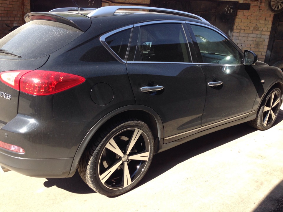 Ну вот и новые колесики) — Infiniti EX, 3,5 л, 2008 года | колёсные ...