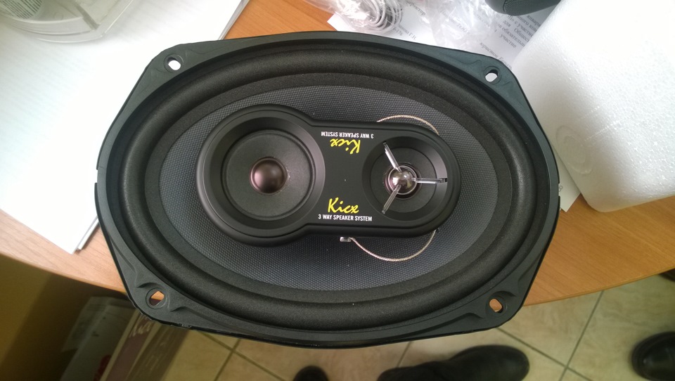 Блины Kicx pd693 — LADA Гранта, 1,6 л., 2013 года | автозвук | DRIVE2