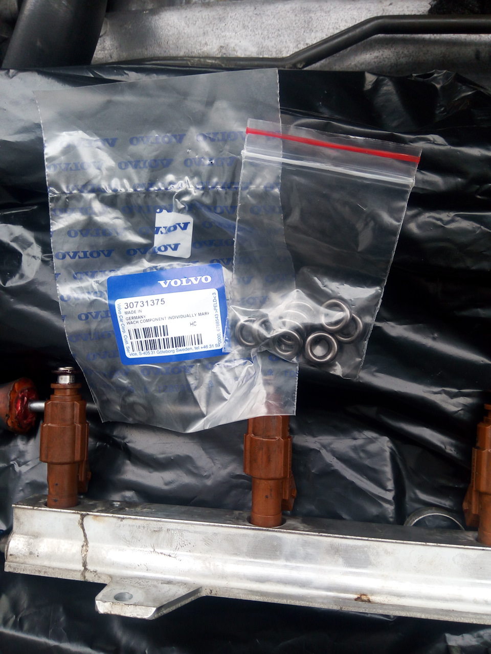 30731375 Комплект уплотнительных колец Volvo | Запчасти на DRIVE2