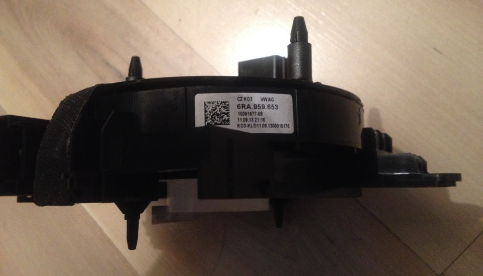 Контактное кольцо VAG 6RA 959 653 (Подрулевой блок) 6RA959653 на Skoda Rapid (1G). Б/у | 1 500 ...