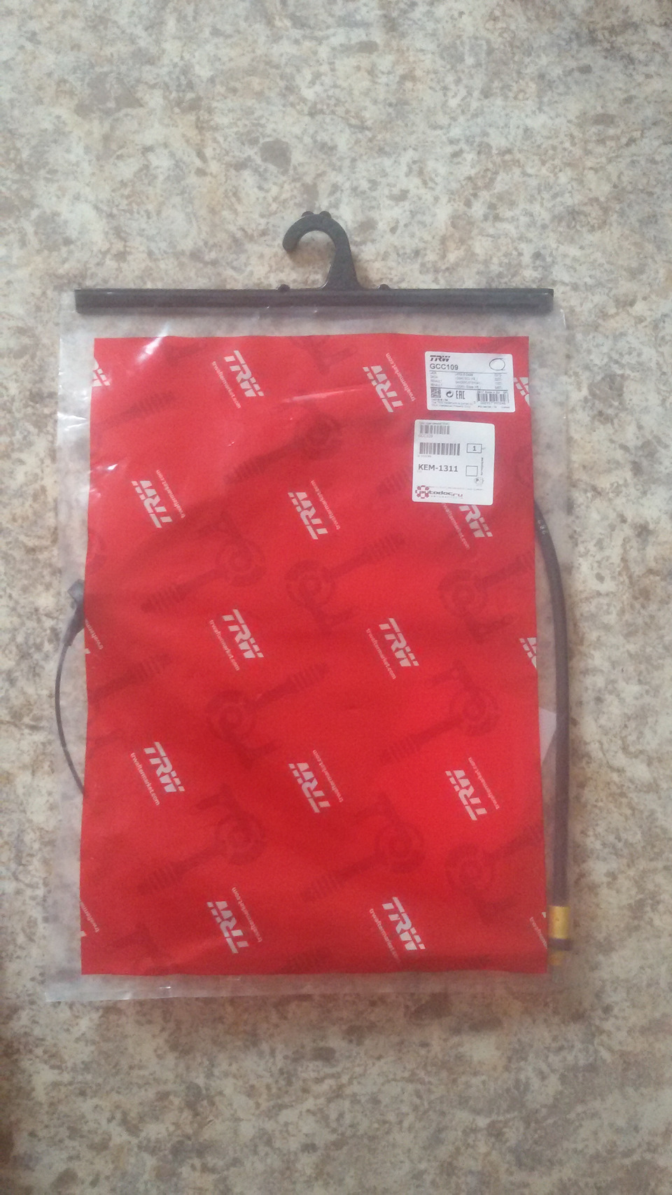 Трос сцепления. — Renault Logan (1G), 1,6 л, 2011 года | запчасти | DRIVE2