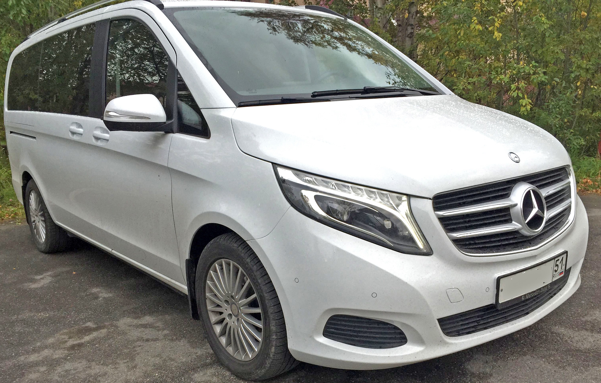 Отзыв о Mercedes V-class W447 спустя более 1 года — Mercedes-Benz V ...