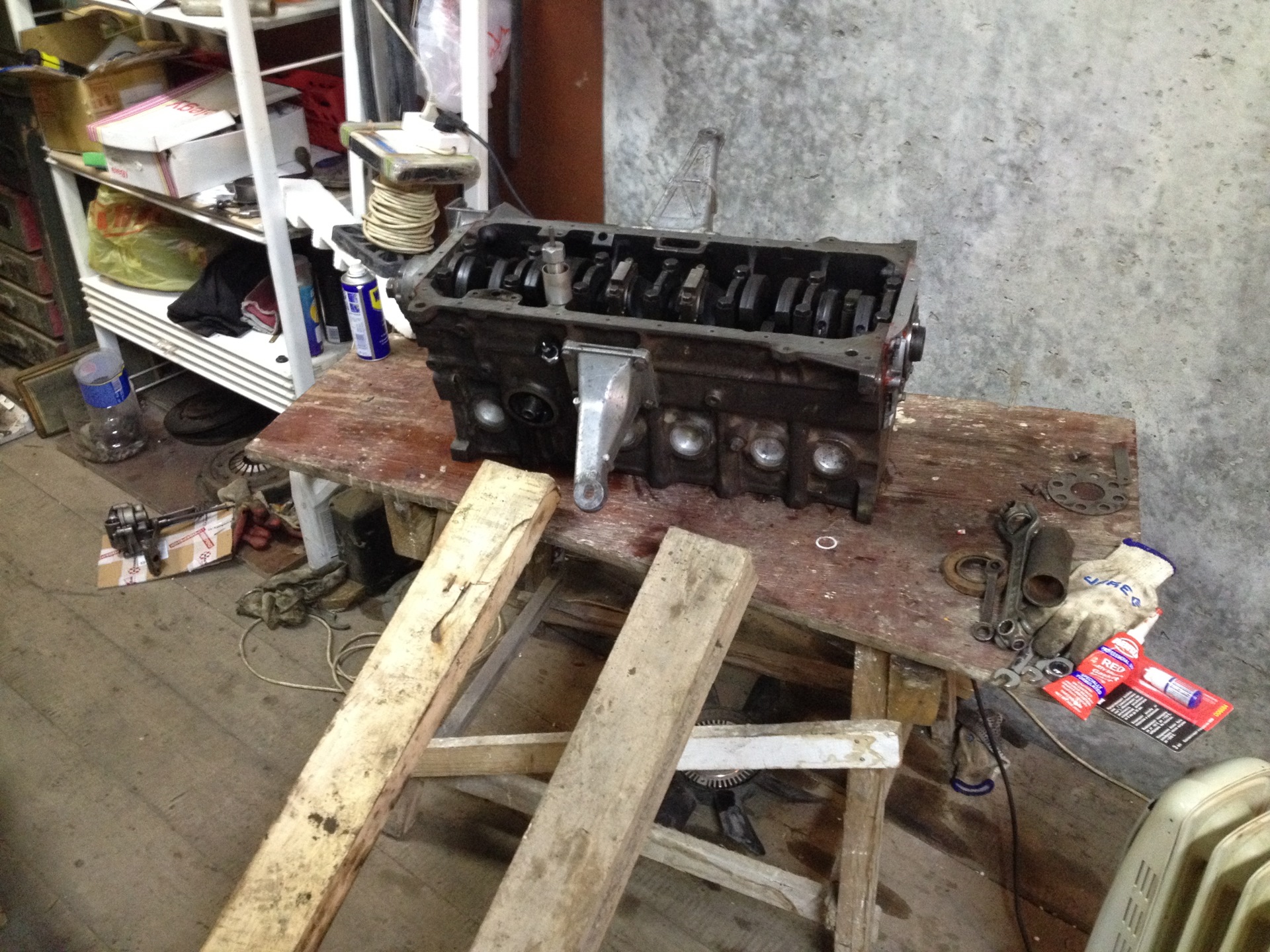 Сборка двигателя M20B20 ч.2 — BMW 3 series (E30), 2 л, 1984 года ...