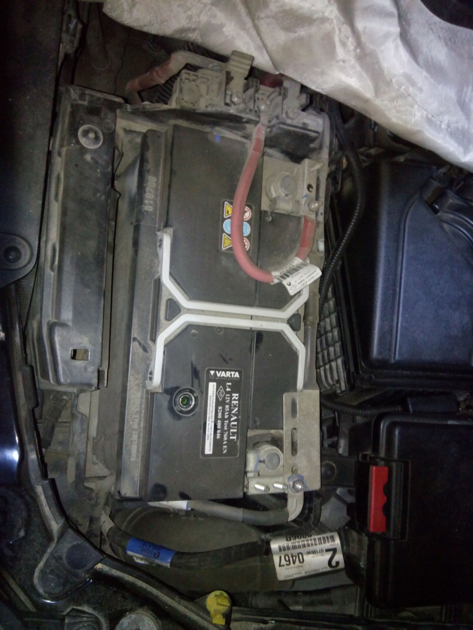 8200400846 Стартерная аккумуляторная батарея RENAULT | Запчасти на DRIVE2