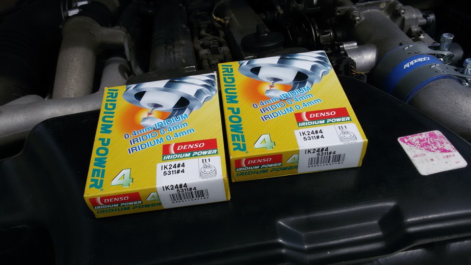 Denso ik24 — Toyota Mark II (90), 2,5 л, 1996 года | расходники | DRIVE2