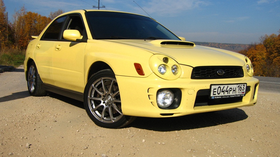 Subaru Impreza WRX (GD/GG) 2.0 бензиновый 2001 | Sport yellow на DRIVE2