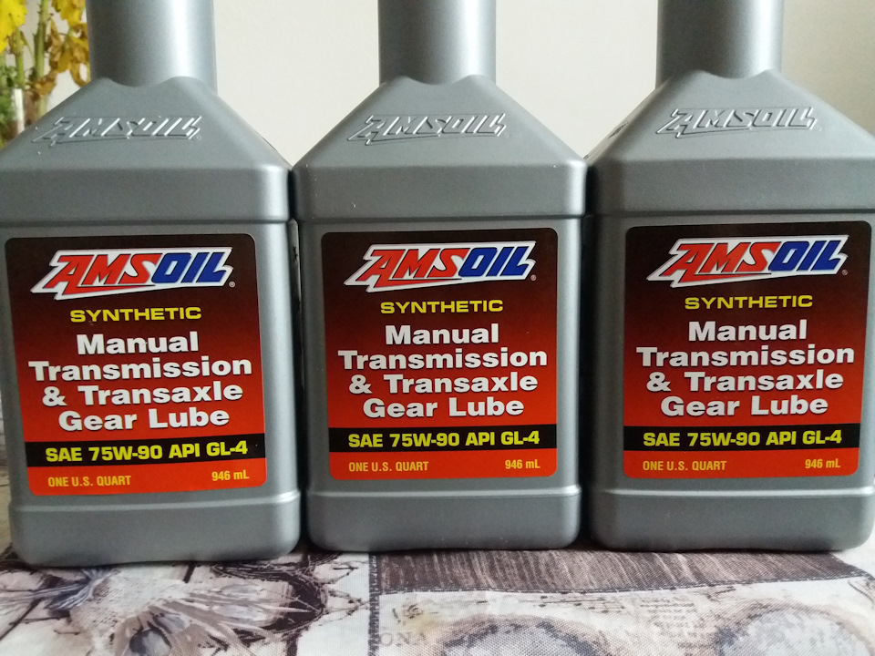 🛠 Замена масло Amsoil 75w90 в коробке м32 мz4 и фильтр MANN PU9001 X ...