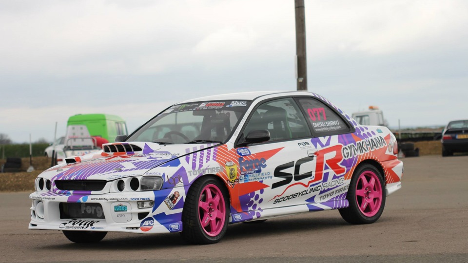 Subaru Impreza AWD drift — Subaru Impreza WRX STI (GC), 2,5 л, 2000 ...