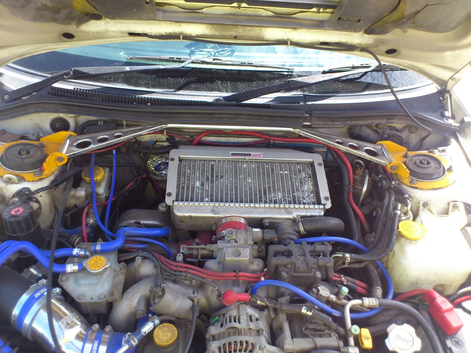 Распорки перед низ и верх Syms — Subaru Forester (SF), 2 л, 2001 года ...