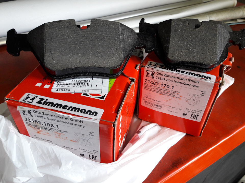 214871701 Комплект тормозных колодок, дисковый тормоз ZIMMERMANN ...