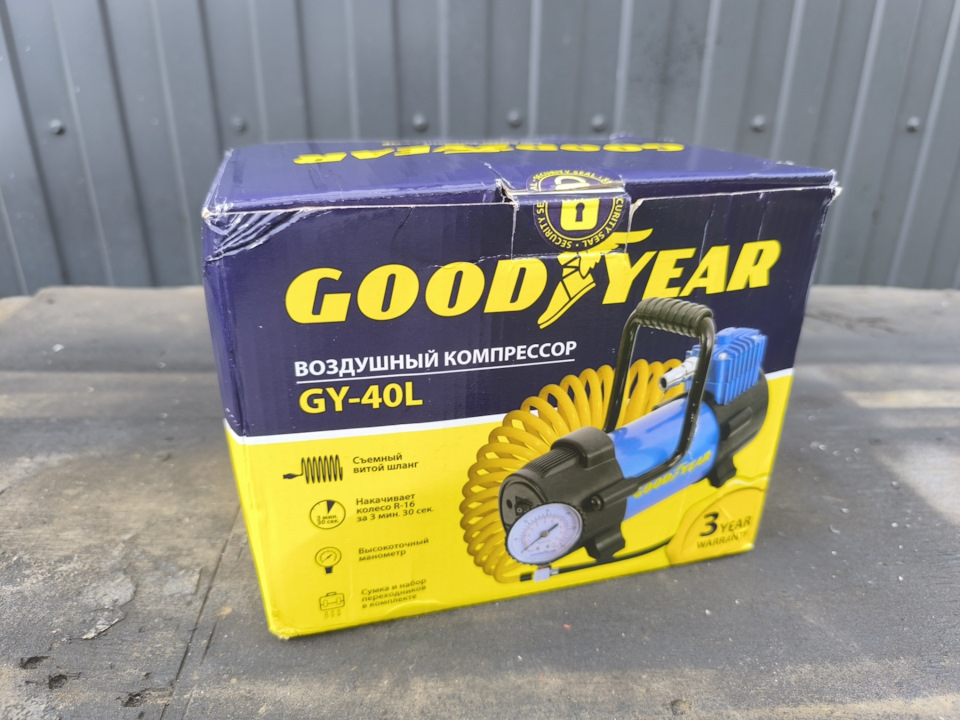 Камера в колесах — то еще приключение) мой помощник Goodyear GY-40L ...