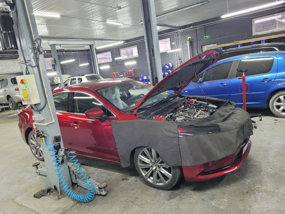 Покупка Mazda 6, 2018 Soul Red Crystal 46V — Mazda 6 (3G) GJ, 2,5 л ...