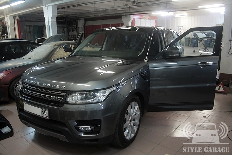 Обтяжка крыши Range Rover Sport New автовинилом. — StyleGarage на DRIVE2
