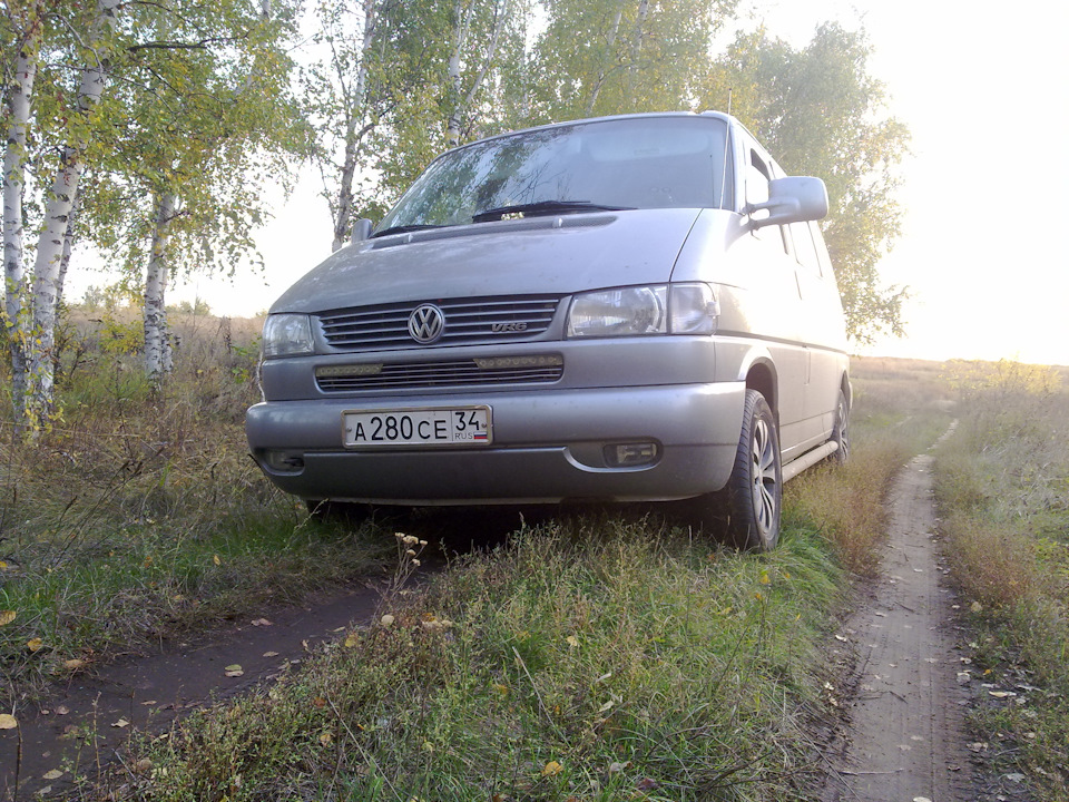 Прошлая осень. — Volkswagen Multivan (T4), 2,8 л, 2000 года ...