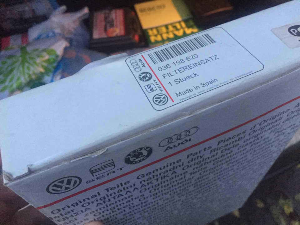 #9 Свечи зажигания и воздушный фильтр — Volkswagen Golf Mk5, 1,4 л ...