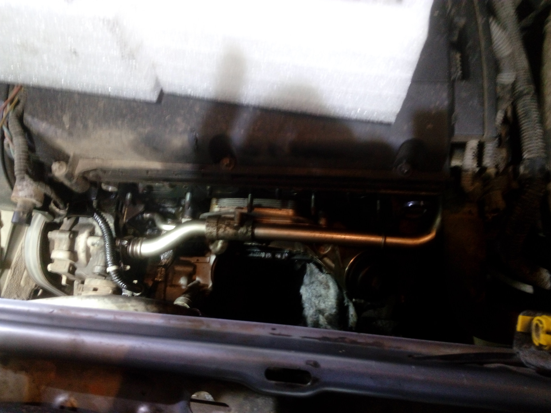 Маслоохладитель (теплообменник) — DRIVE2