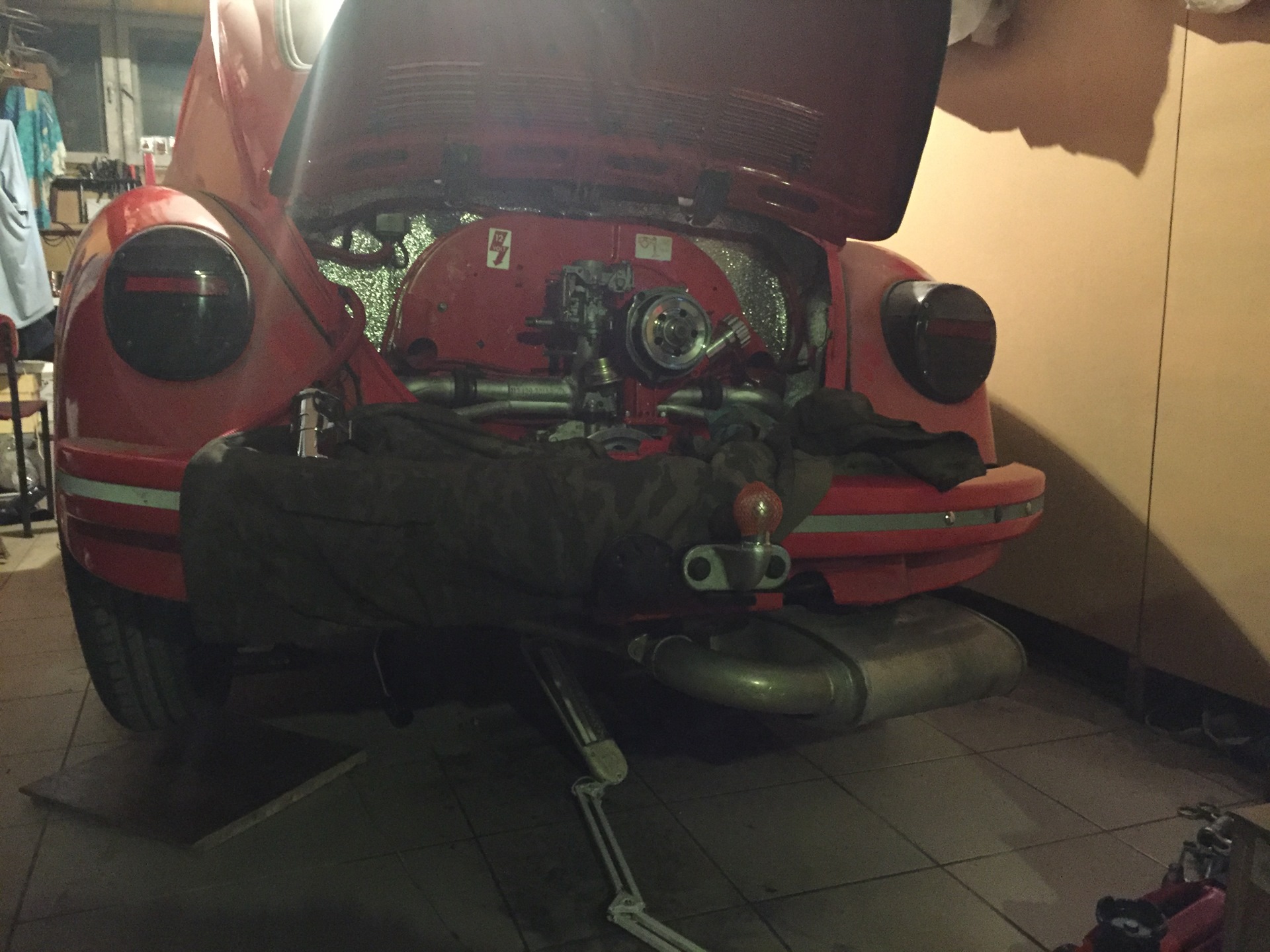 BugPack — Volkswagen Kafer, 1,6 л., 1973 года | тюнинг | DRIVE2