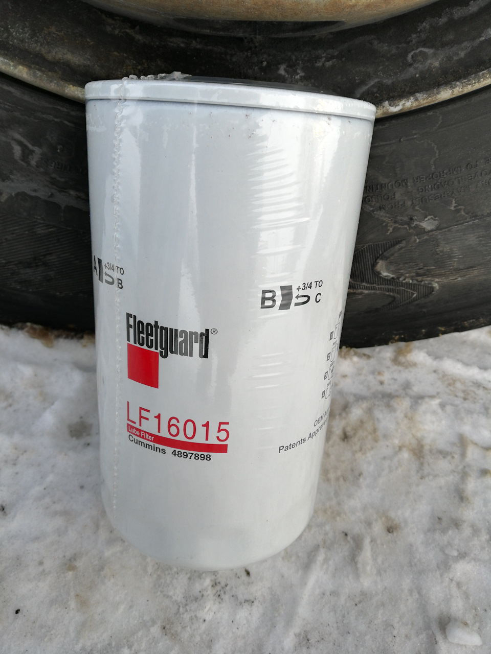 4897898 Масляный фильтр CUMMINS | Запчасти на DRIVE2